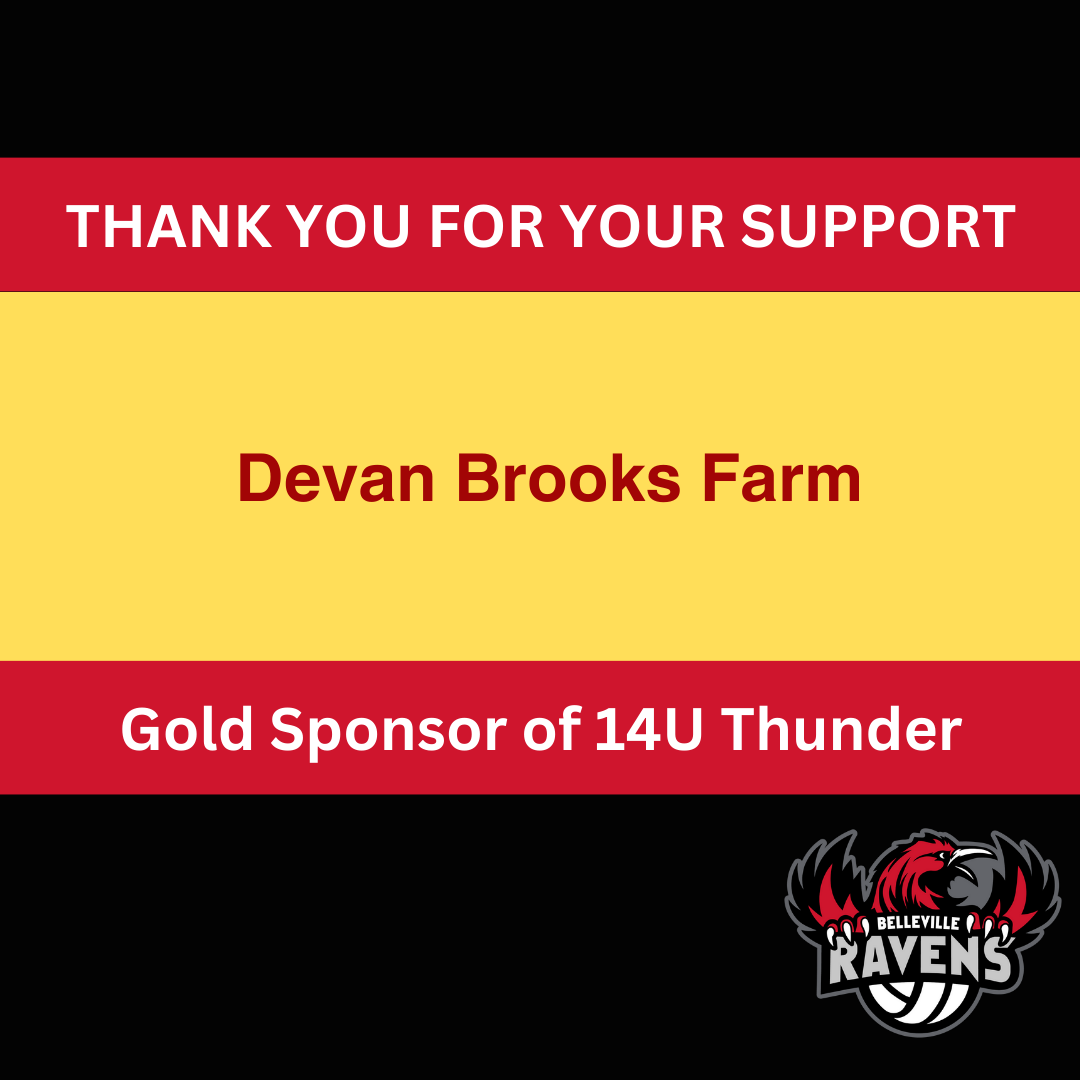 Sponsors for 2023-2024 Season – Belleville Ravens Volleyball Club